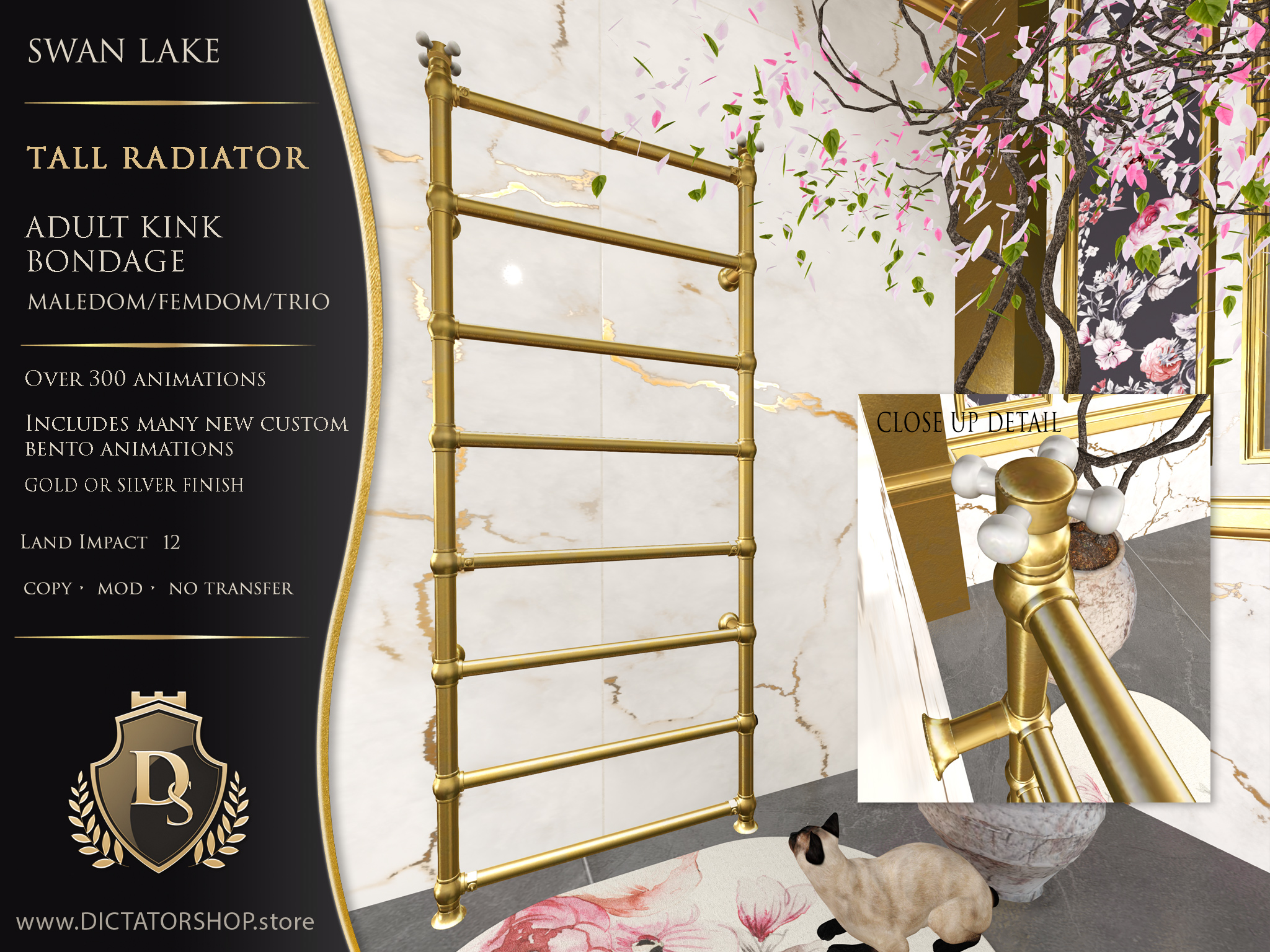 Swan Lake – Tall Radiators – DICTATORSHOP IN SL